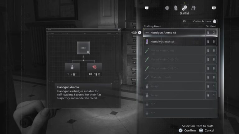 How To Craft With Blood Collector In Resident Evil Requiem (Grace)