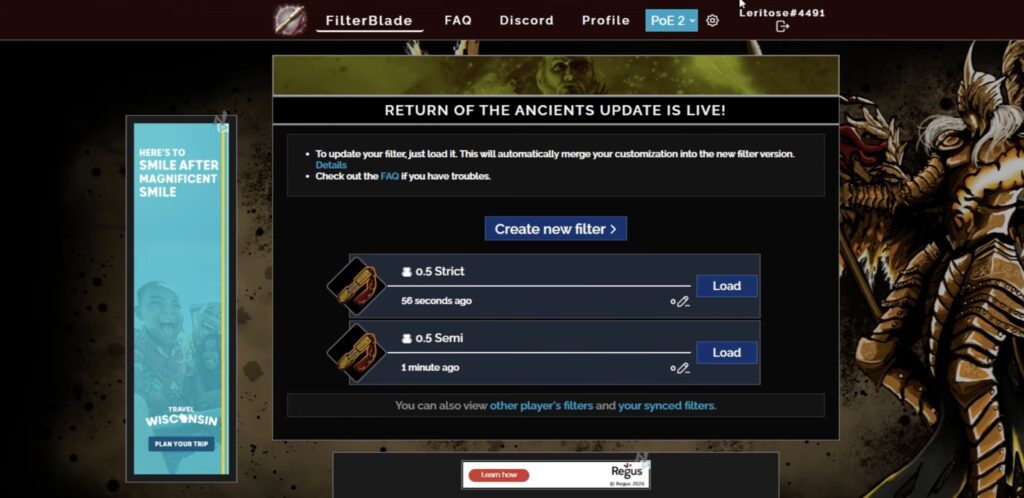 How to Get Loot Filter in Path of Exile 2: Return of the Ancients ...