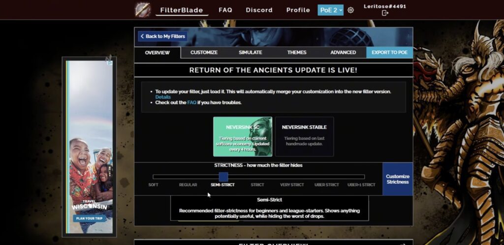 How to Get Loot Filter in Path of Exile 2: Return of the Ancients ...